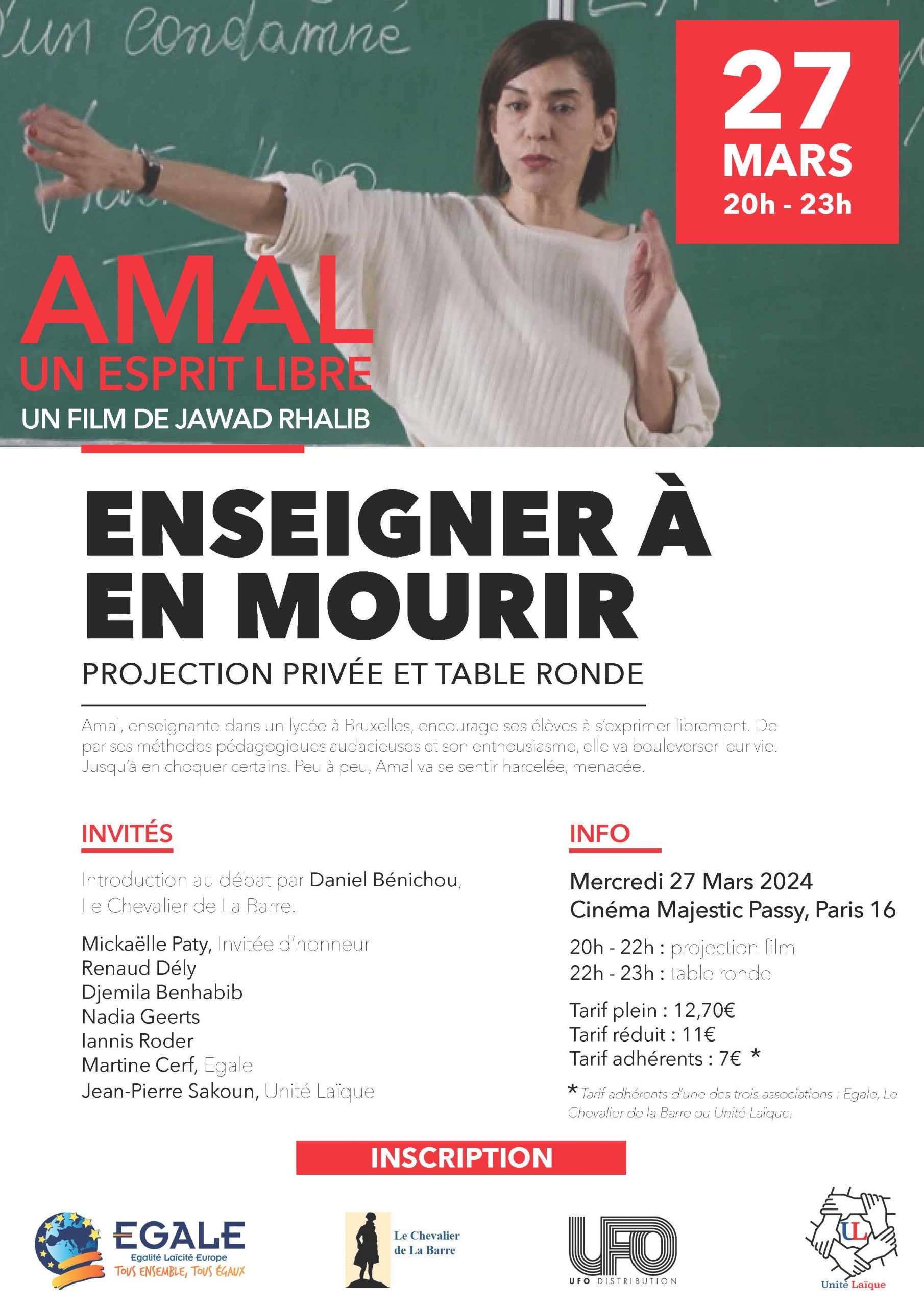 Amal, un esprit libre, un film de Jawad Rhalib, avec Lubna Azabal - Egale
